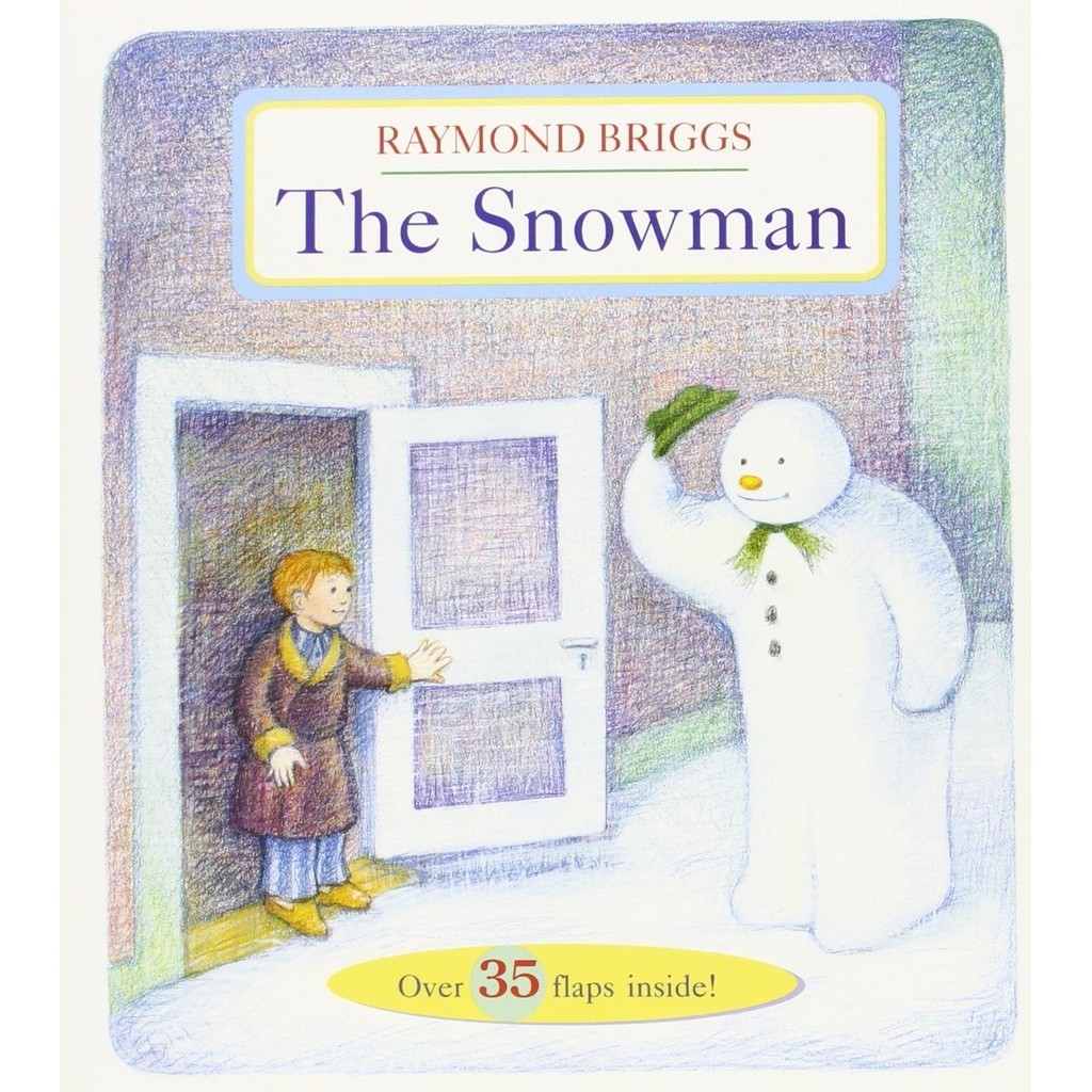 The Snowman/Raymond Briggs Nifty Lift-And-Look 【禮筑外文書店】 | 蝦皮購物