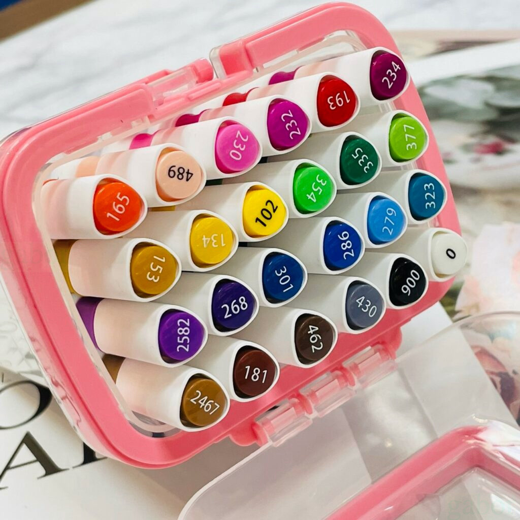 【竹科文具】原廠公司現貨 筆樂PENROTE 柴語錄24色水性雙頭麥克筆 | 蝦皮購物