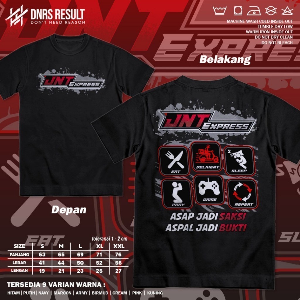 EXPEDITION Dnrs JNT Express T恤煙霧變成瀝青機智證明J&T Distro Shirt Cou | 蝦皮購物