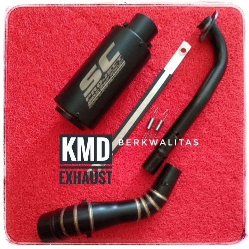 HONDA SC項目Exzos EXHAUST EX5 Recing打開本田波125波100同步110 kriss 10 | 蝦皮購物