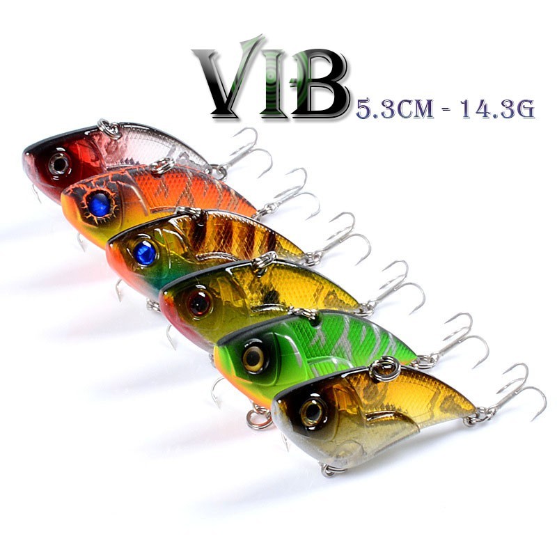 多色假魚餌 - VIB 5.3cm 14.3g - 帶 2 個 BKK 刀片的超靈敏誘餌 | 蝦皮購物