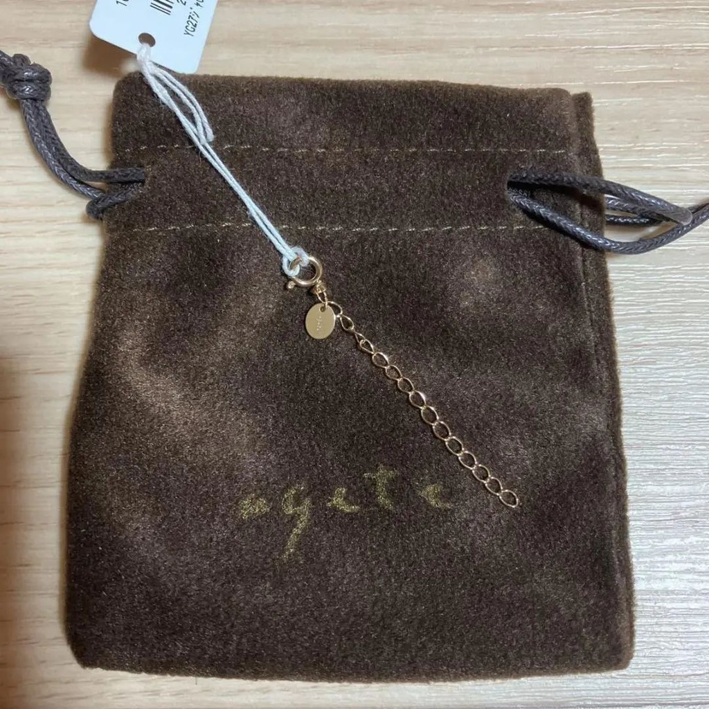 近全新 AGETE 項鍊 鏈子 金色 星型 10k mercari 日本直送 二手 | 蝦皮購物