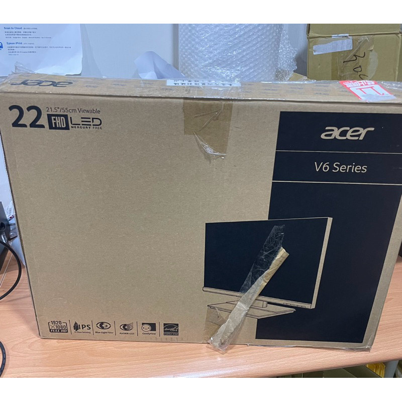 ACER 22吋 電腦螢幕 V226HQL 1080P VGA/DVI 液晶顯示器 黑 | 蝦皮購物