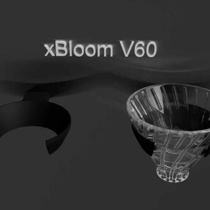 【咖啡器具】xBloom Studio V60適配器錐形濾杯與xBloom結合使用 | 蝦皮購物
