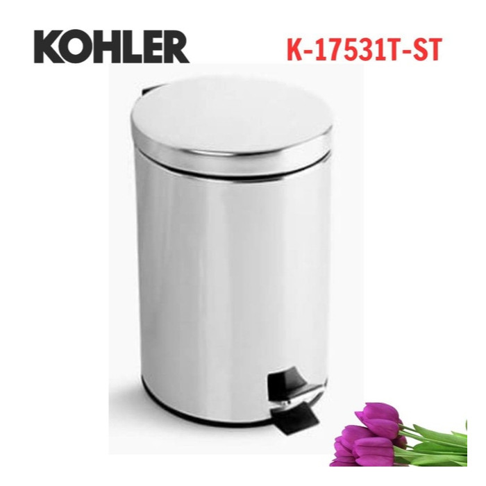 KOHLER EOLIA 踏板式垃圾桶 K-17531T-ST | 蝦皮購物