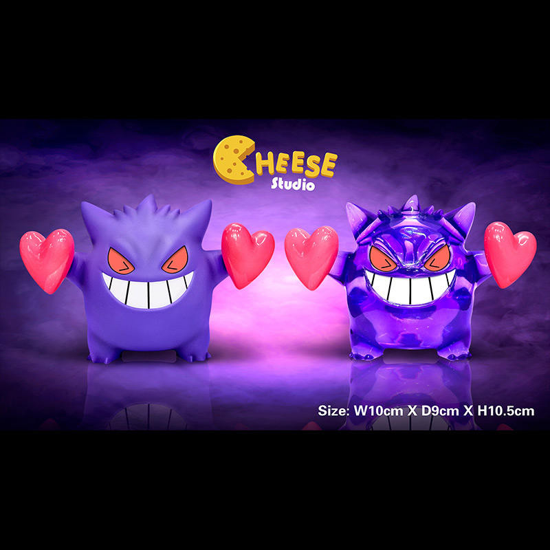 【心動GK】CHEESE 奶酪 爱心耿鬼（實色色&透明） 限定GK 公仔 模型 | 蝦皮購物