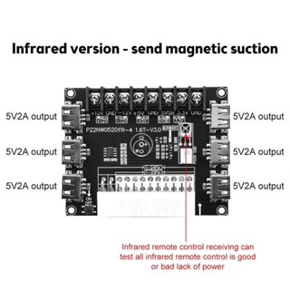 24 針 ATX 電源分線板和亞克力外殼套件模塊適配器電源連接器支持 12V -12V 5V 5VSB 3.3V | 蝦皮購物