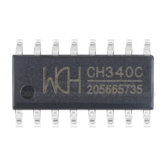 貼片 CH340C SOP-16 USB轉串口 IC 芯片 內置晶振 | 蝦皮購物