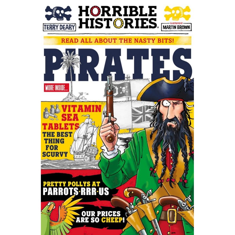 Pirates (newspaper edition)(Horrible Histories)/Terry Deary【禮筑外文書店】 | 蝦皮購物