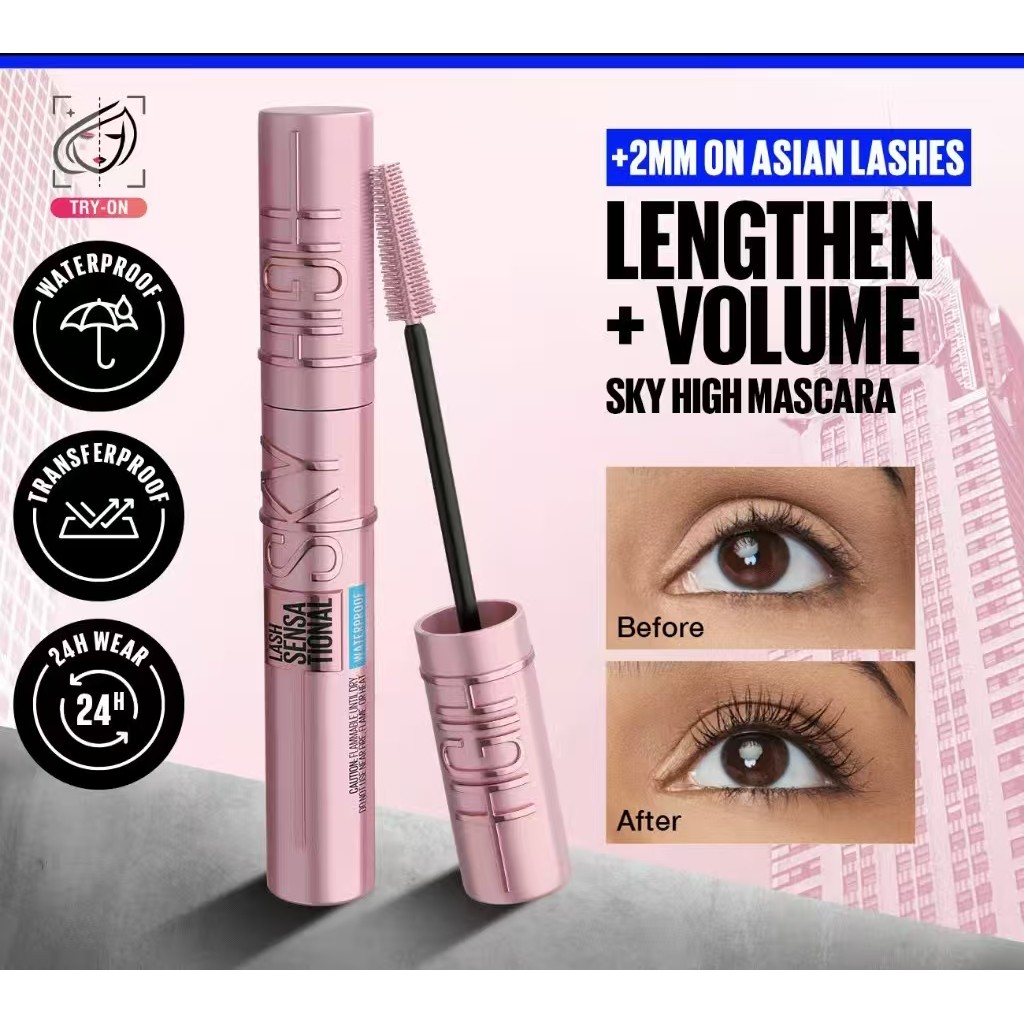 美國skyhigh soaring eye black Lash Sensational Sky High Mascar | 蝦皮購物