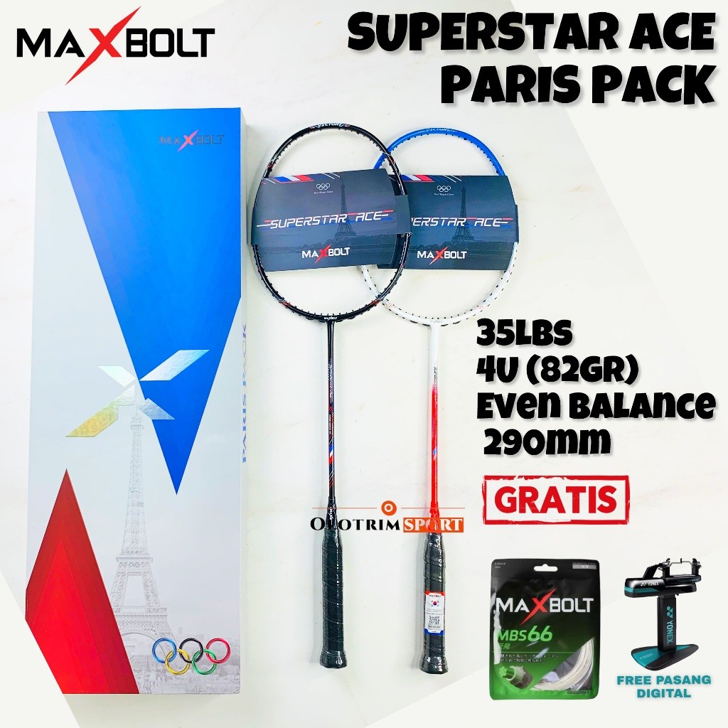 Maxbolt SUPERSTAR ACE PARIS PACK 35LBS 特別限量版 100 原裝 MAXBOLT | 蝦皮購物