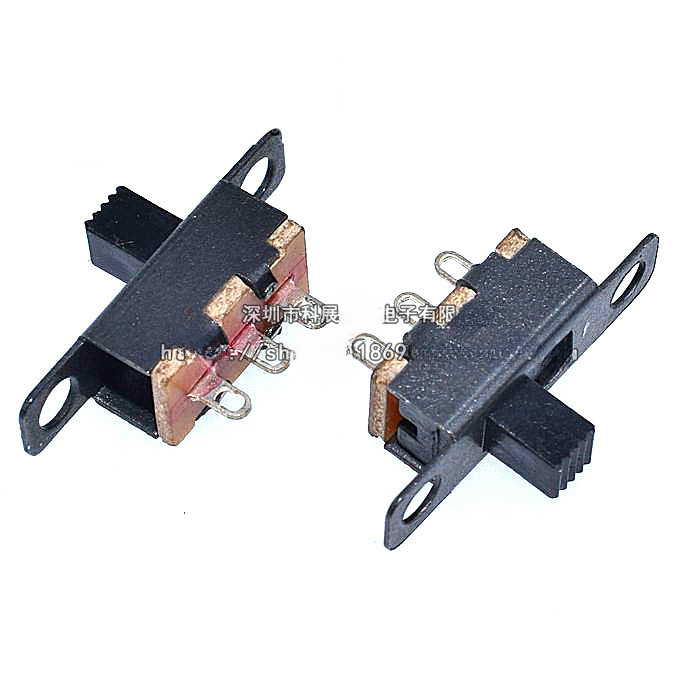 SS12F15G4 G5 G6 柄高4/5/6MM SS-12F15 撥動滑動開關1排2檔 3腳 SS12F15G5 | 蝦皮購物