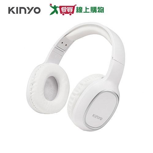 KINYO 無線藍牙頭戴式耳機 白 BTE-3830【愛買】 | 蝦皮購物