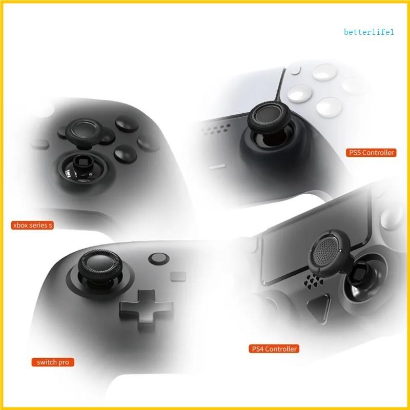 Btm 操縱桿拇指桿拇指握把帽鉤針漁夫帽蘑菇帽適用於 PS5 控制器更換配件 | 蝦皮購物
