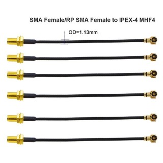 10pcs/lot IPEX4 電纜 IPEX4 MHF4 母頭到 RP-SMA/SMA 母頭 WIFI 天線射頻電纜 | 蝦皮購物