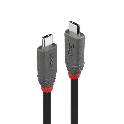 LINDY 林帝 36958 ANTHRA 系列 USB4 Gen3x2 Type-C公/公 PD240W 2M 傳輸 | 蝦皮購物