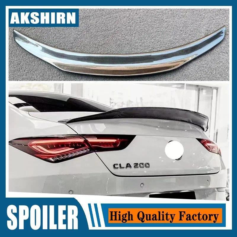 適用於梅賽德斯-奔馳 CLA W118 C118 PSM 風格碳纖維後擾流板行李箱翼 2019-2024 FRP 蜂窩鍛 | 蝦皮購物