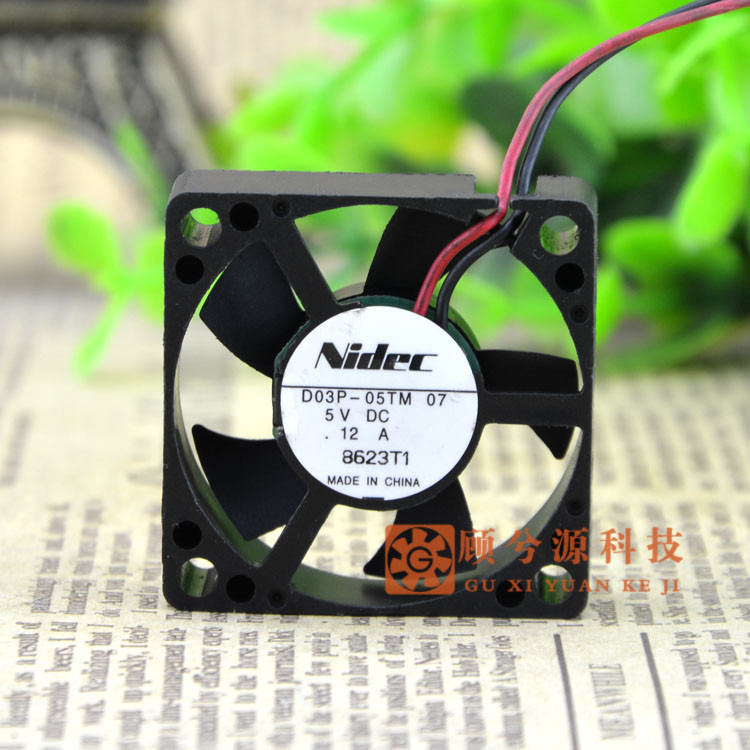 Nidec 3510 D03P-05TM 07 5V 0.12A 3.5CM散熱風扇35*35*10MM可統編收據 | 蝦皮購物