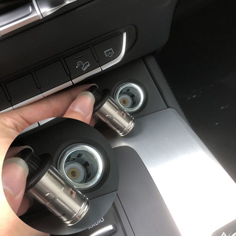 17-24款AUDI奧迪全系A4L A6L Q5L A3 Q2 Q3車用點菸器原廠款插頭裝飾蓋車內實用配件交車必買 | 蝦皮購物