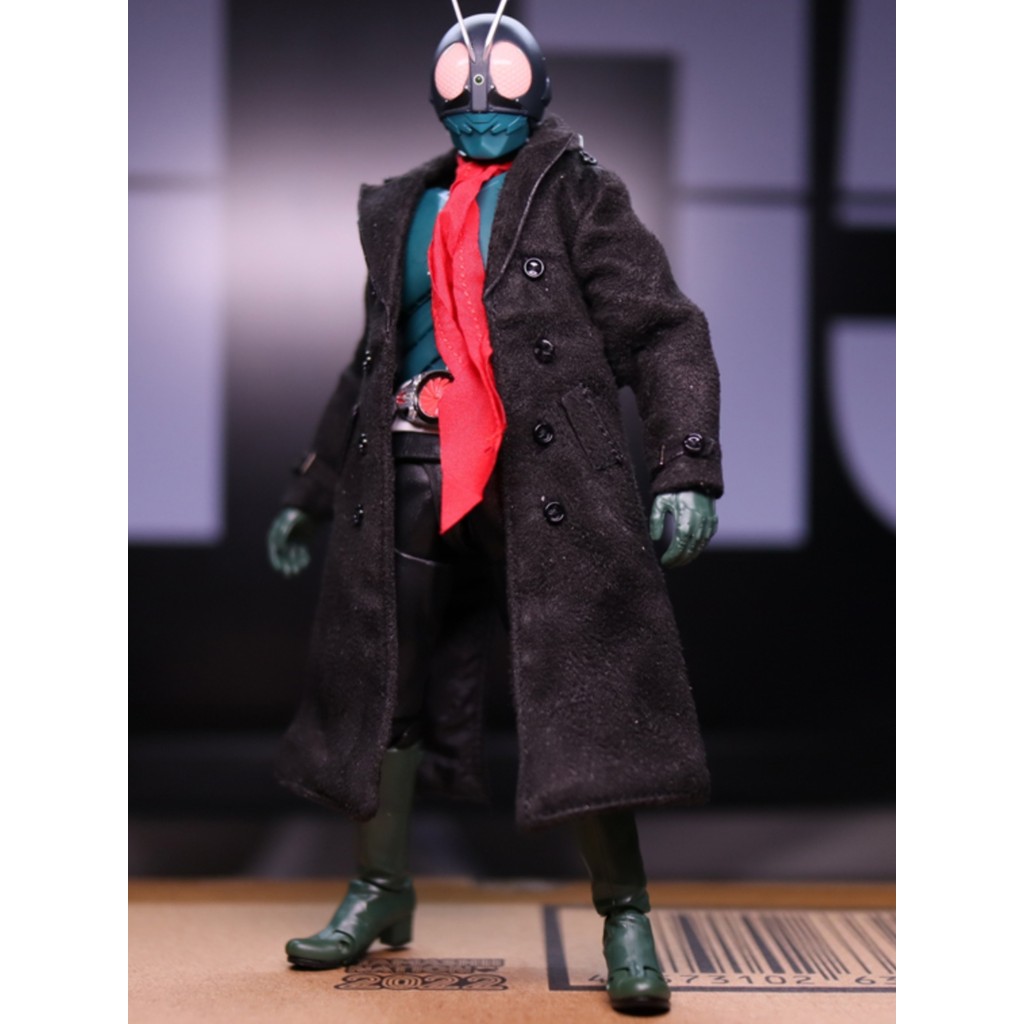 【高檔】現貨shf新假面frs騎士一號風衣戰術圍巾diy配件包1號布衣1/12大衣外套 | 蝦皮購物