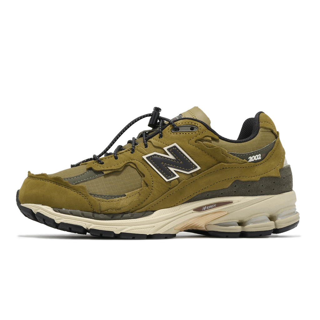 New Balance NB 休閒鞋 2002R 男鞋 女鞋 棕 綠 緩震 麂皮 拼接 [ACS] M2002RDP-D | 蝦皮購物