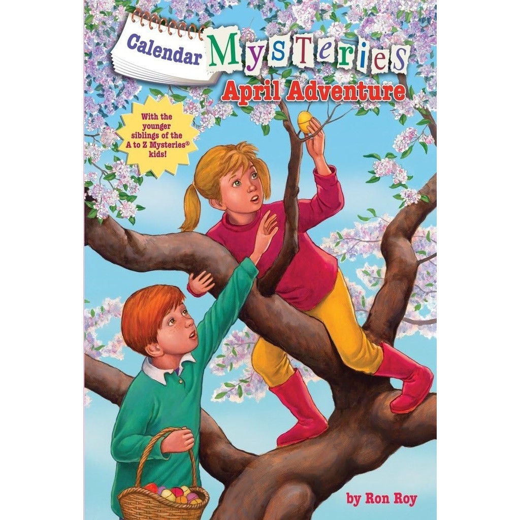 Calendar Mysteries #4: April Adventure/Ron Roy【禮筑外文書店】 | 蝦皮購物