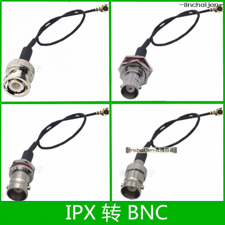 -linchaijen-ipx轉BNC連接線Q9延長線BNC母頭BNC公頭1.13線ipex轉BNC轉接線RF-linc | 蝦皮購物
