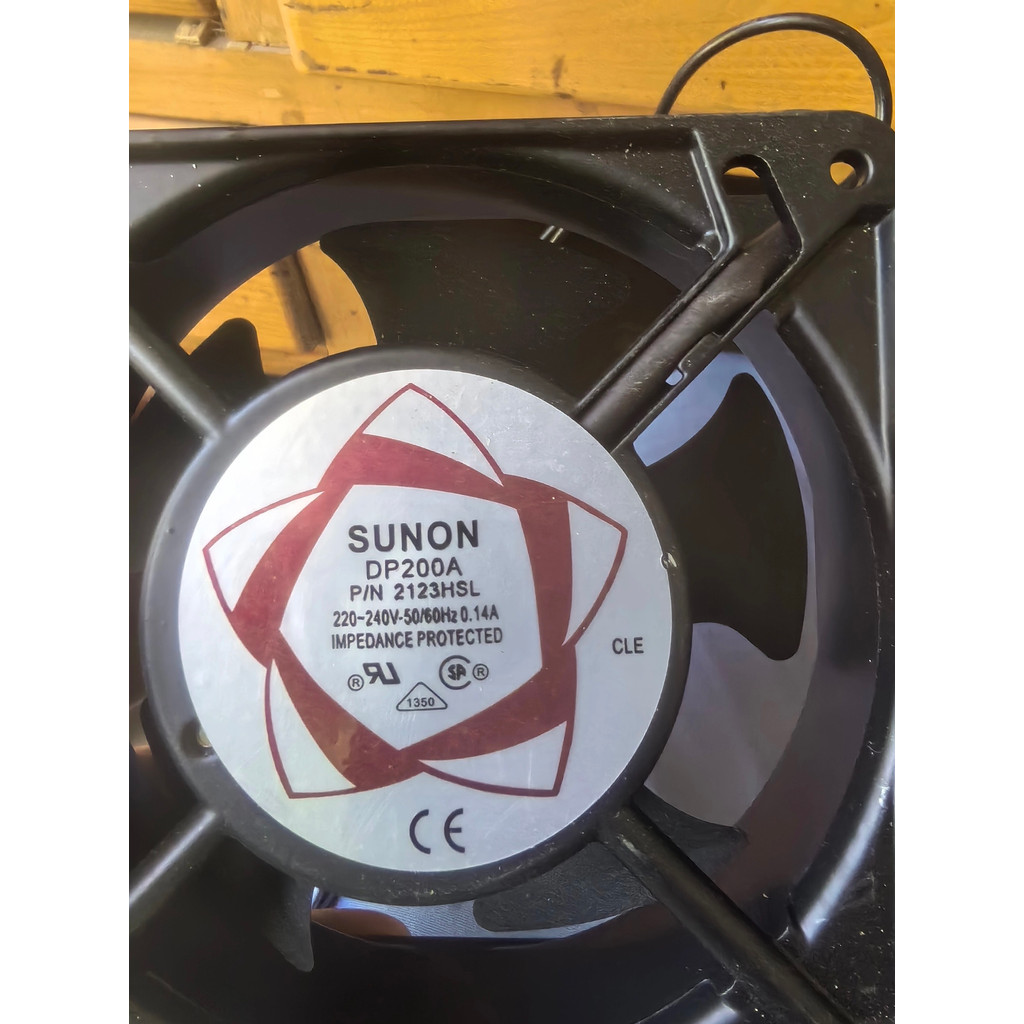 建準軸流風機SUNON DP200A P/N2123HSL 220V機櫃靜音散熱風扇12CM | 蝦皮購物