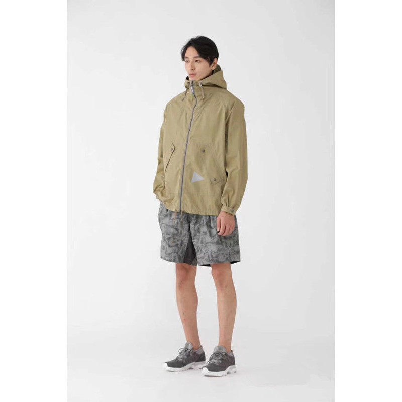 And Wander 23秋裝新款男女機能風戶外防水夾剋連帽外套山係衝鋒衣 | 蝦皮購物