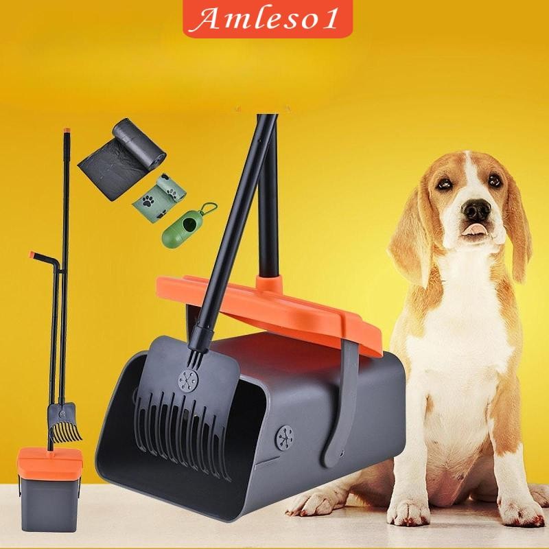 [Amleso1] Dog Poo Scooper Tray 和 Rake Set Dog Poo Pick up To | 蝦皮購物