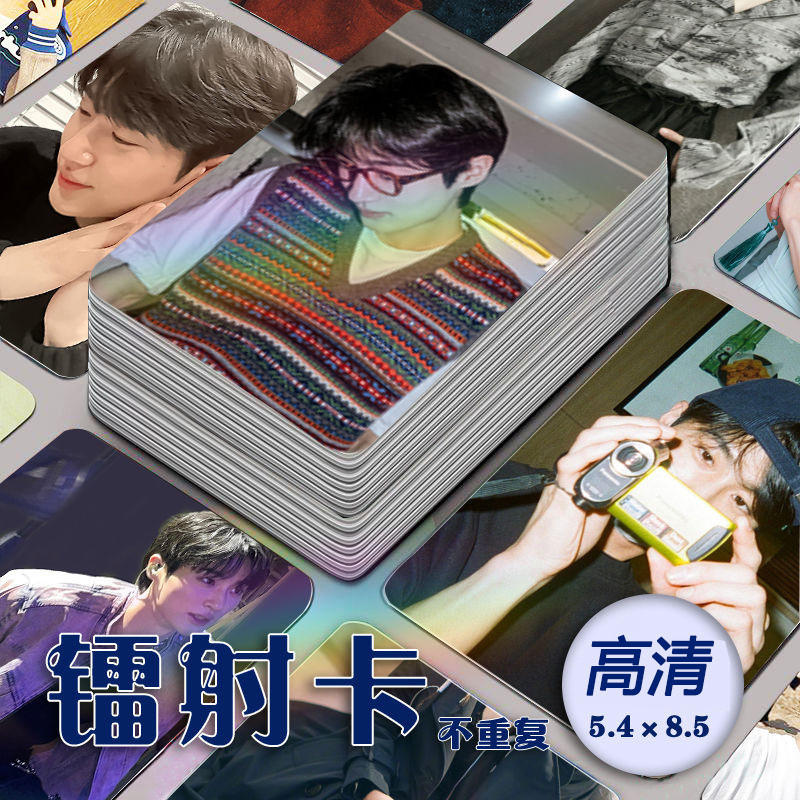 50張 邊佑錫鐳射小卡 韓劇揹著善宰跑周邊 高清高顏值ins照片 自印lomo卡 應援收藏卡 | 蝦皮購物