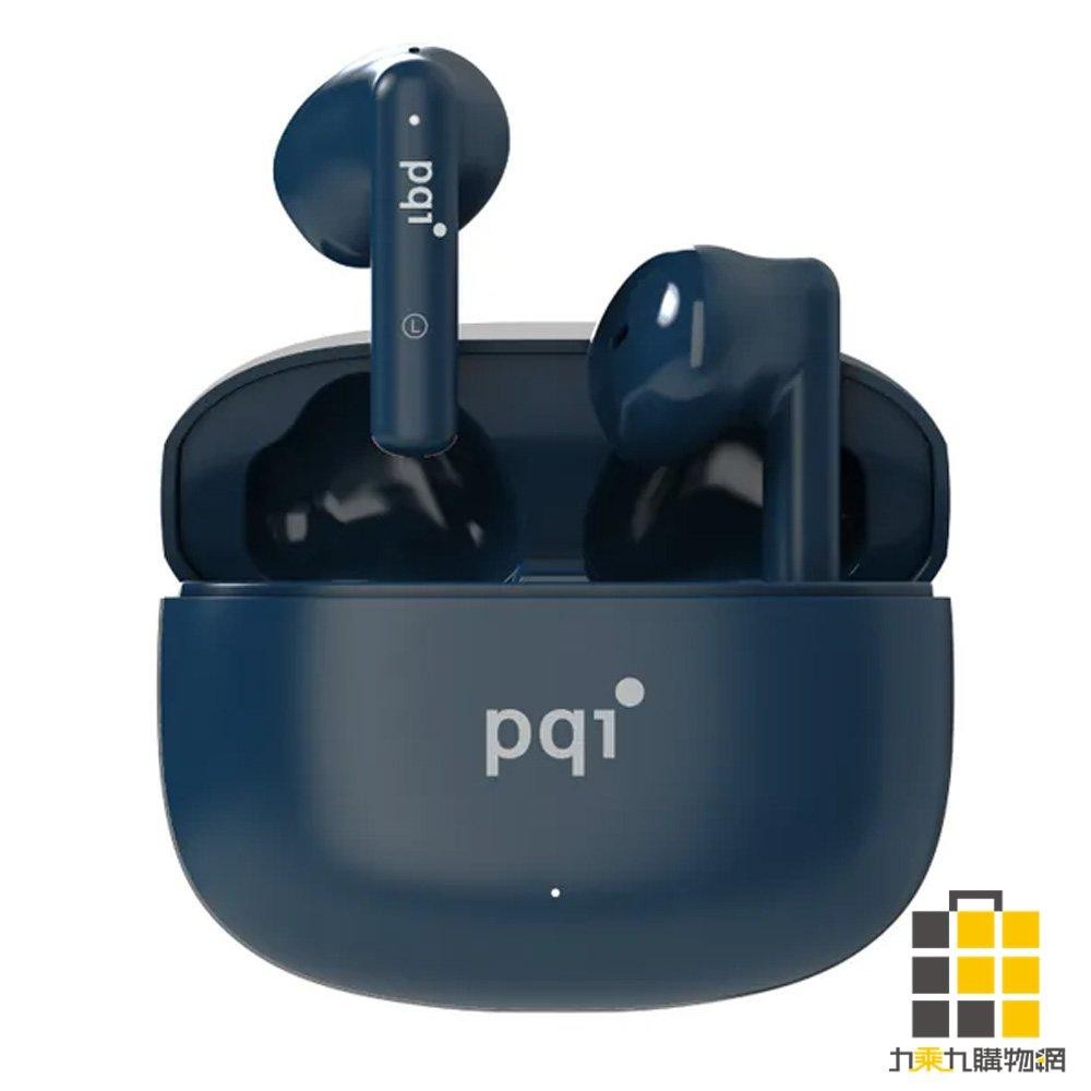 PQI BT09降噪真無線耳機-藍【九乘九文具】耳機 無線耳機 降噪耳機 藍牙耳機 通話耳機 超高音質耳機 | 蝦皮購物