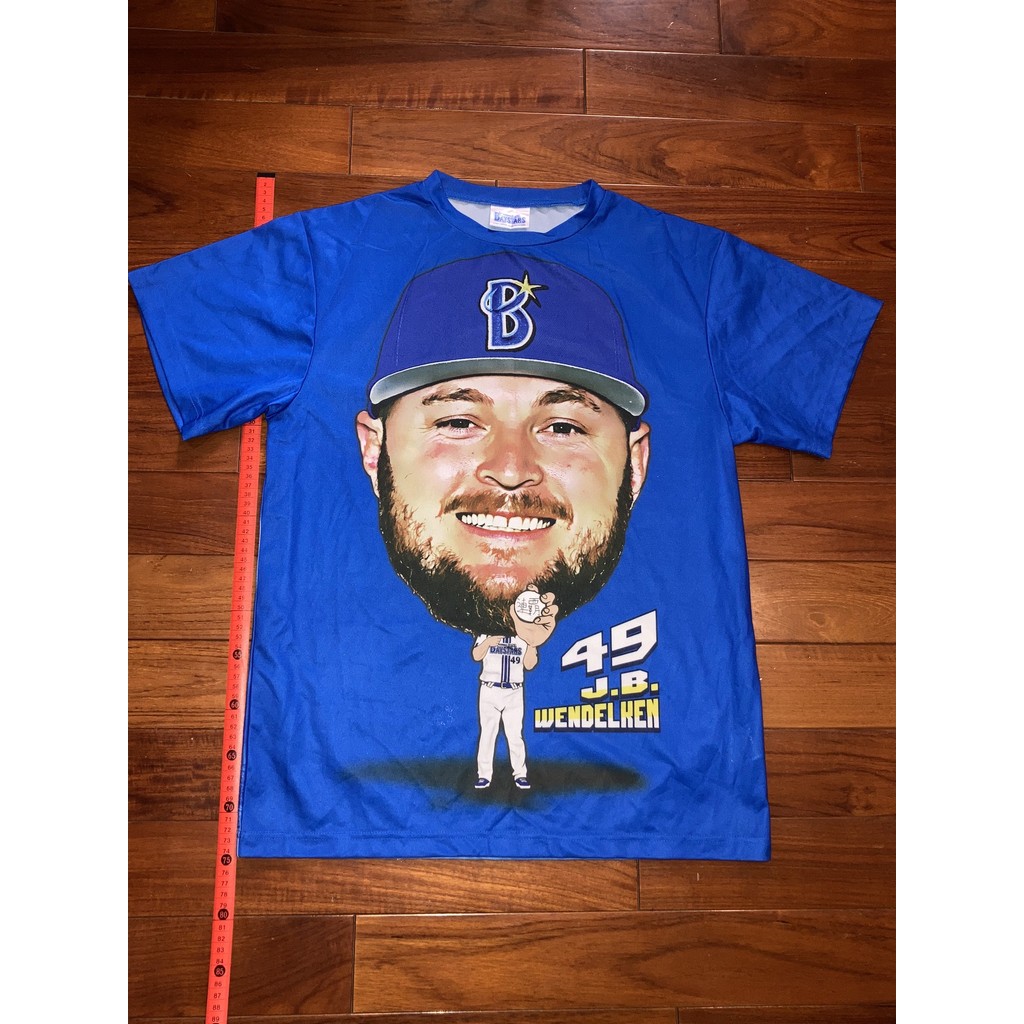 橫濱DeNA 2024交流戰 J.B.WENDELKEN 橫濱進化 排汗短T (上衣 職棒 日職 日本 NPB 棒球) | 蝦皮購物