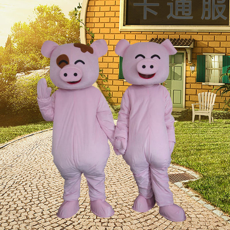 McDull Pig 卡通卡通走路人偶卡通人偶卡通卡通人偶卡通人偶卡通人偶卡通麥豬頭道具偶表演麥兜卡通表演服 | 蝦皮購物