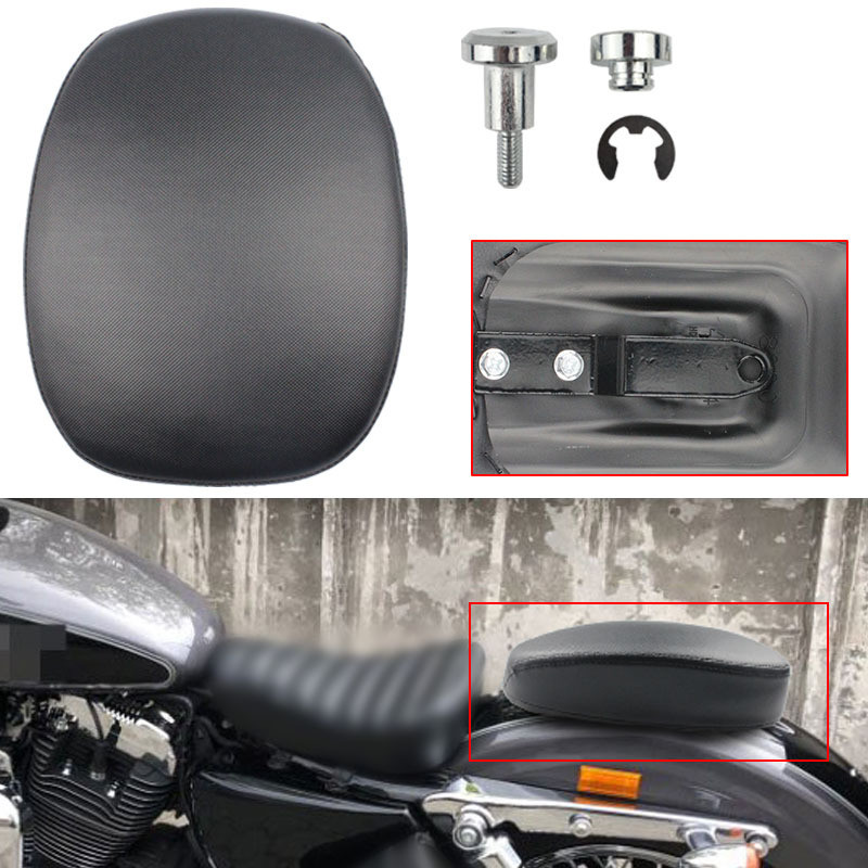 機車後坐墊 復古改裝座包XL883 X48 X72後座墊 減震皮革後坐墊 | 蝦皮購物