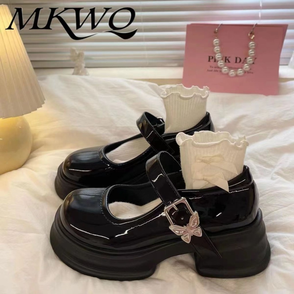 8536 people praised] MKWQ French round toe thick sole retro8 | 蝦皮購物