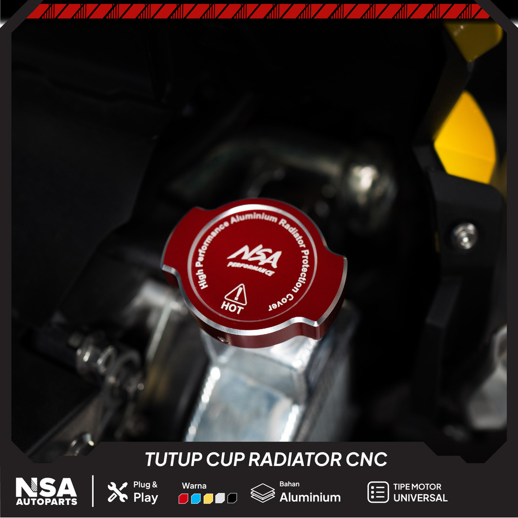 Nsa 蓋杯散熱器通用全 CNC 蓋杯散熱器摩托車配件 VARIO/PCX/ADV/NMAX/AEROX 散熱器鋁 CN | 蝦皮購物