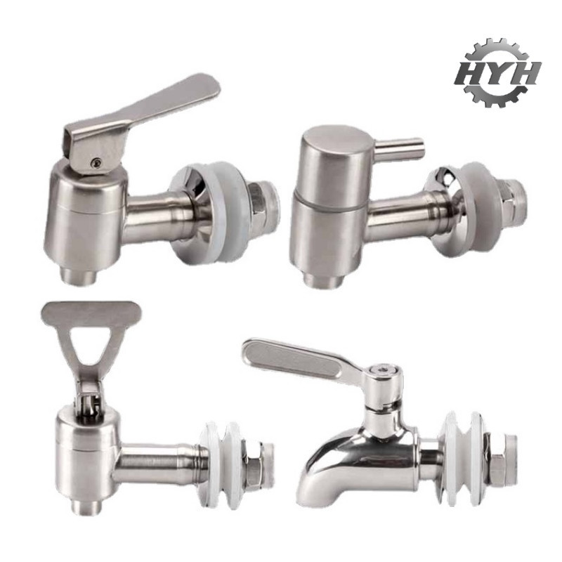 【HYH】304不鏽鋼酒桶水龍頭玻璃罐陶瓷酒罈固定水嘴單把帶濾網閥門開關 | 蝦皮購物