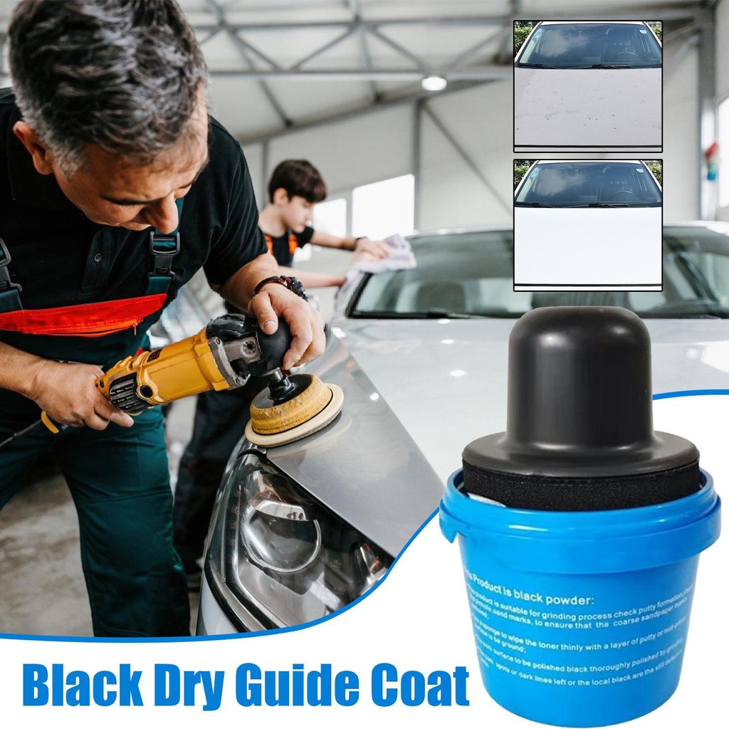 黑色 Dry Guide Coat Black Dry Guide Automotive Powder Filler 用 | 蝦皮購物