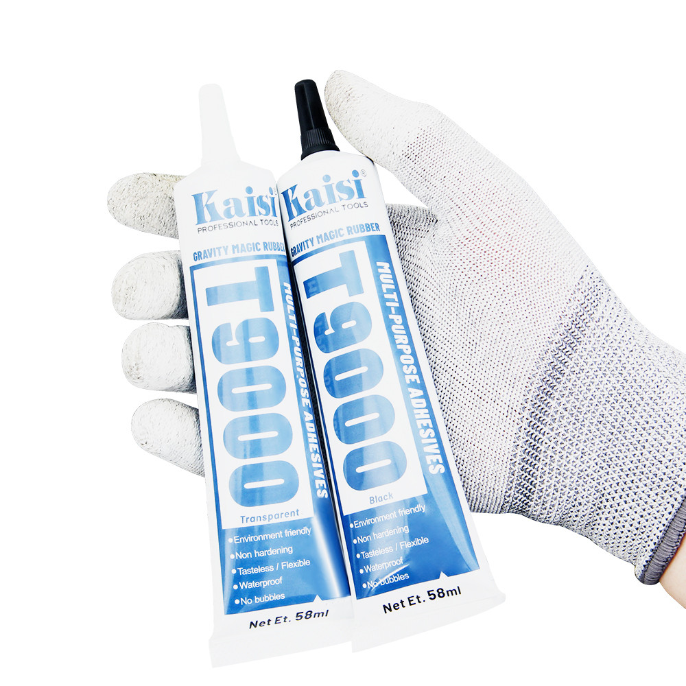 10 件裝 Kaisi 18ML 58ML T9000 膠水透明接觸手機維修粘合劑多用途 Diy 膠水帶精密塗抹器尖端 | 蝦皮購物