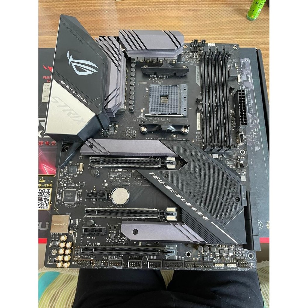 華碩ROG STRIX X570-F GAMING主板 功能全部正常使用 少一顆散熱裝甲螺絲 | 蝦皮購物