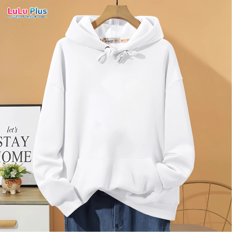 M-5XL 連帽帽t 300斤衛衣寬鬆灰色刷毛衛衣 白色黑色 oversize 帽t 韓系帽t 韓版帽t 素色帽t | 蝦皮購物