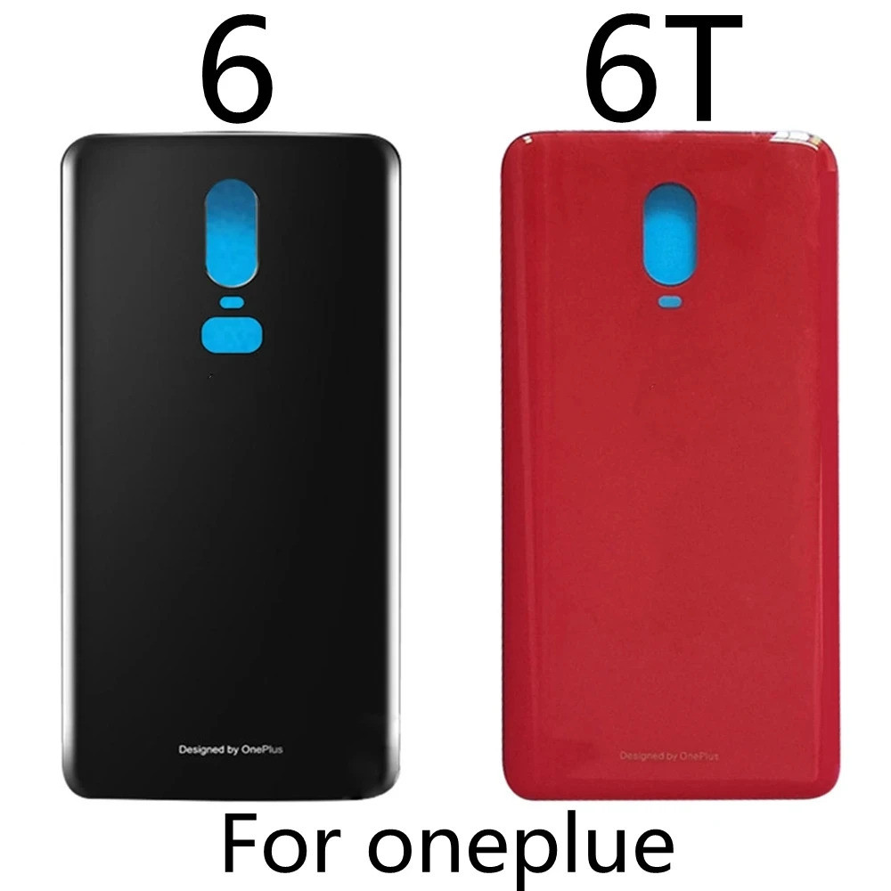 New For OnePlus 6電池後蓋玻璃麵闆後門OnePlus 6t 6t帶粘閤劑的電池外殻更換 | 蝦皮購物