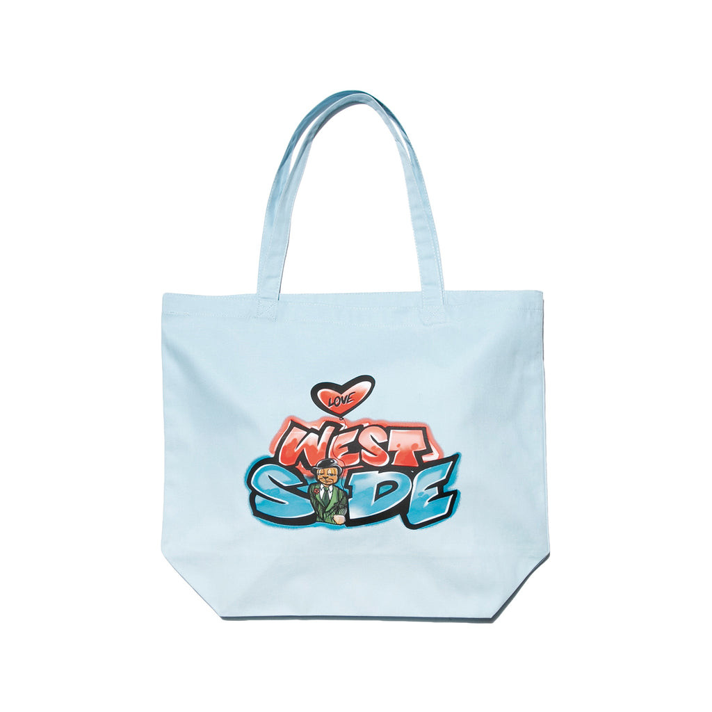 WESTSIDE LOVE X PRETTYNICE Nate Dogg Tote Bag 淺藍 唱片拖特包【CbP】 | 蝦皮購物