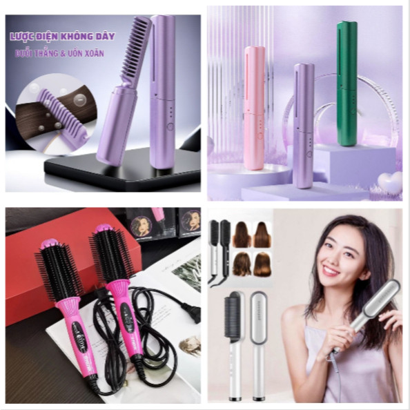 無線智能電髮梳 S.NY 10、FH 909 - HA808、NOVA 8810 多功能 | 蝦皮購物