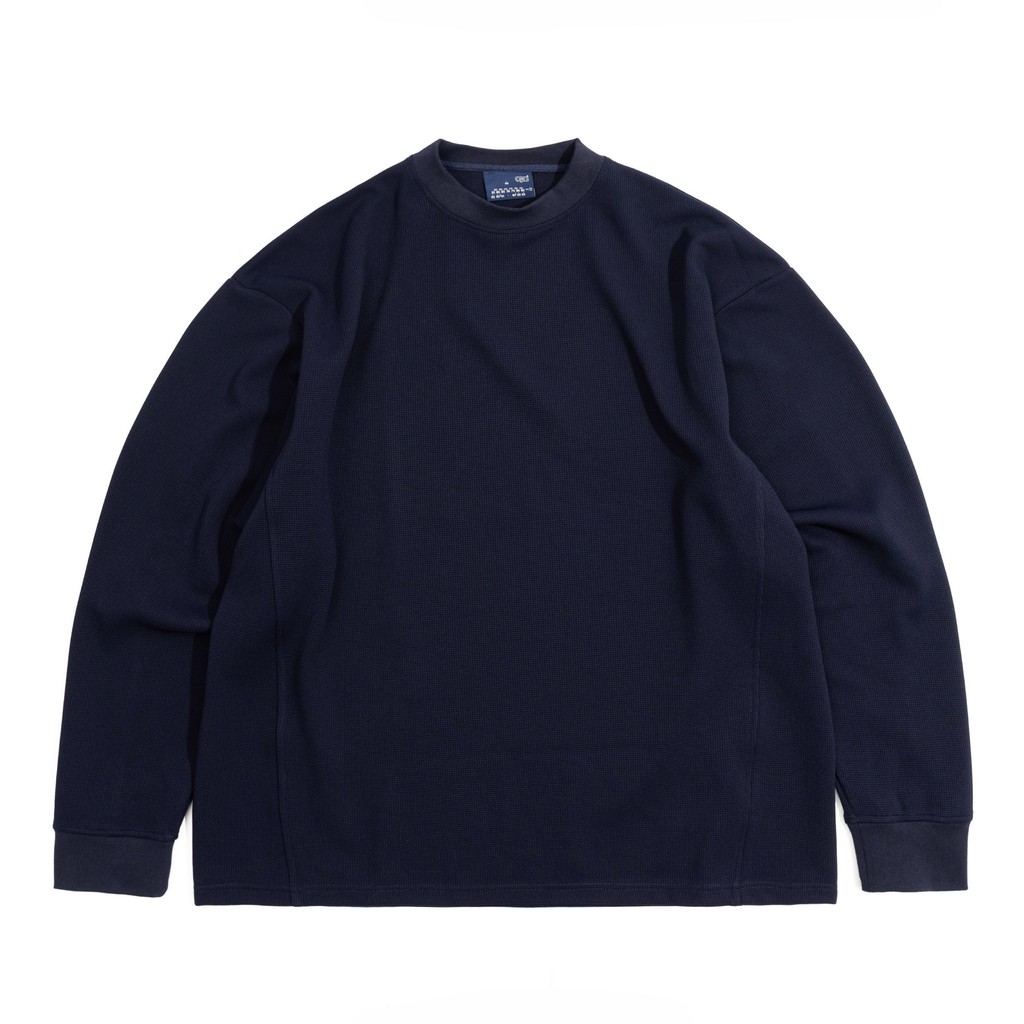 CentralPark.4pm Heavy Crew Neck L/S Tee (Midnight Blue) | 蝦皮購物