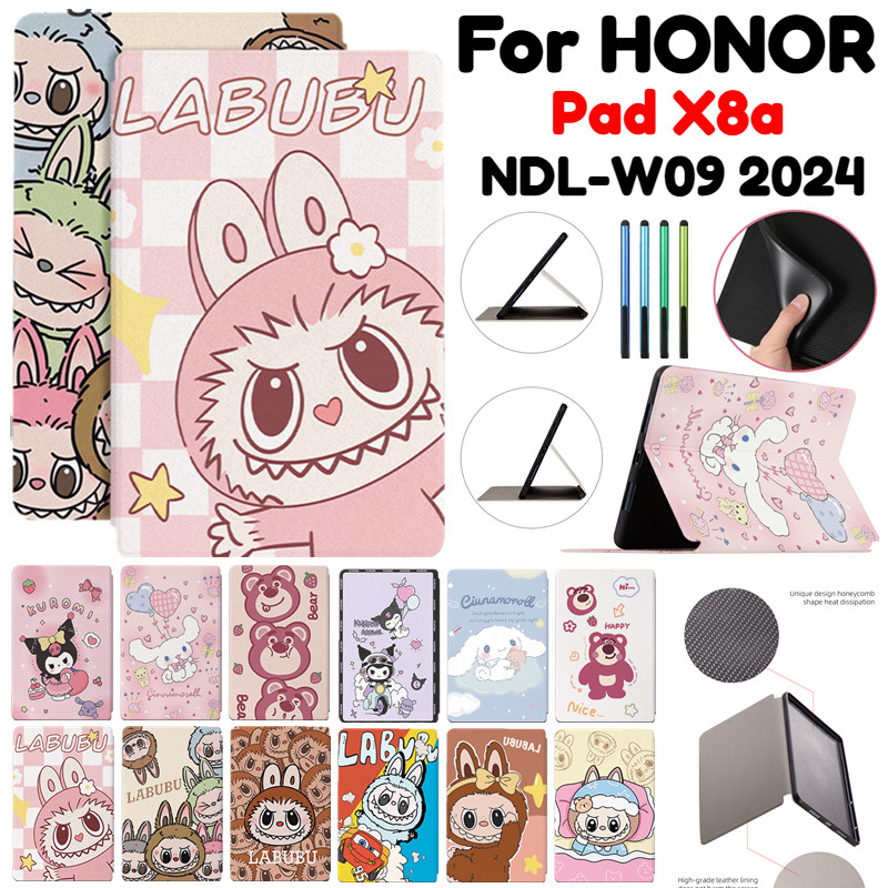 適用於 HONOR Pad X8a NDL-W09 11 英寸 2024 Kuromi Labubu Zimomio 超 | 蝦皮購物