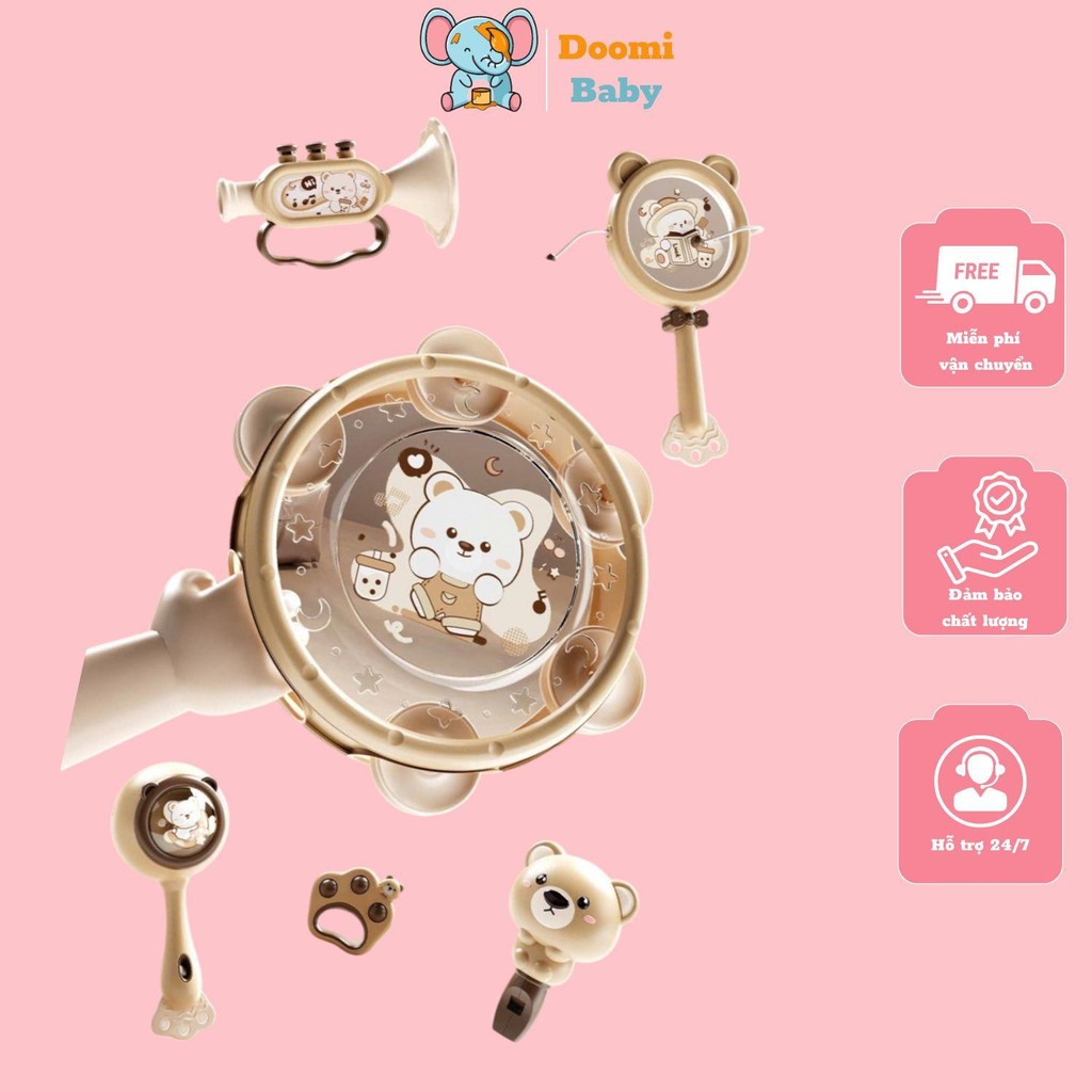 Doomi Baby 智能益智玩具、打擊樂器、撥浪鼓、嬰兒口香糖 - HT774 | 蝦皮購物