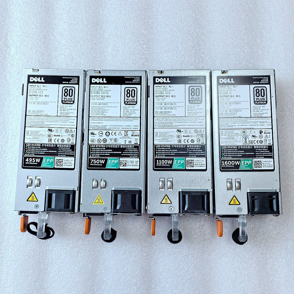 Dell R630 R730XD T430 T630 R740 495W 750W 1100W 1600W EPP 電源 | 蝦皮購物