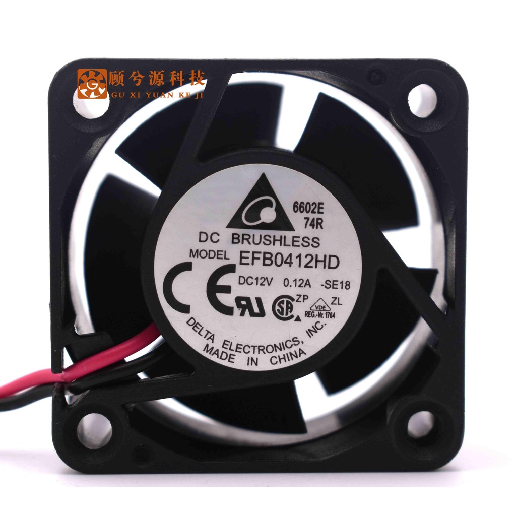 【光刻風扇】原裝 台達 EFB0412HD 4020 12V 0.12A 4CM/厘米 雙滾珠交換機風扇可統編收據 | 蝦皮購物